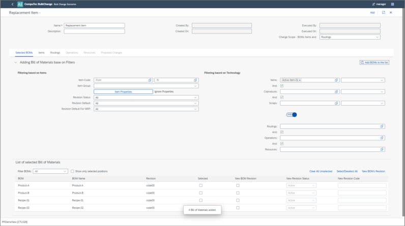 » The BulkChange Plugin – quick, easy mass Bill of Material updates